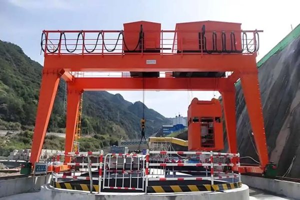Mining Vertical Shaft Gantry Crane – QKing Cranes